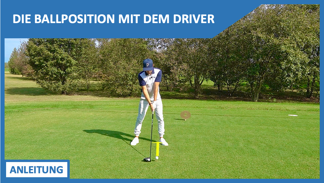 Die Ballposition Mit Dem Driver Florian Raggl Golftraining